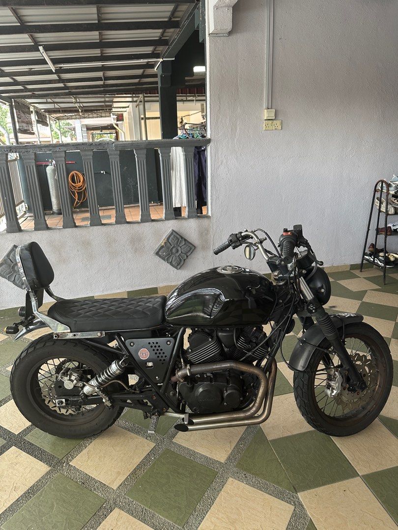 cafe racer bucaneer 250 vtwin, Motorbikes on Carousell