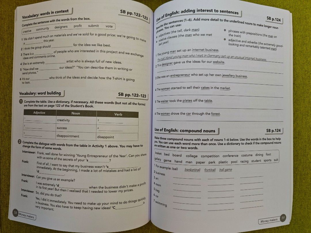 Cambridge Lower Secondary English as a Secondary Language Stage 9 Workbook - Collins, Hobbies ...