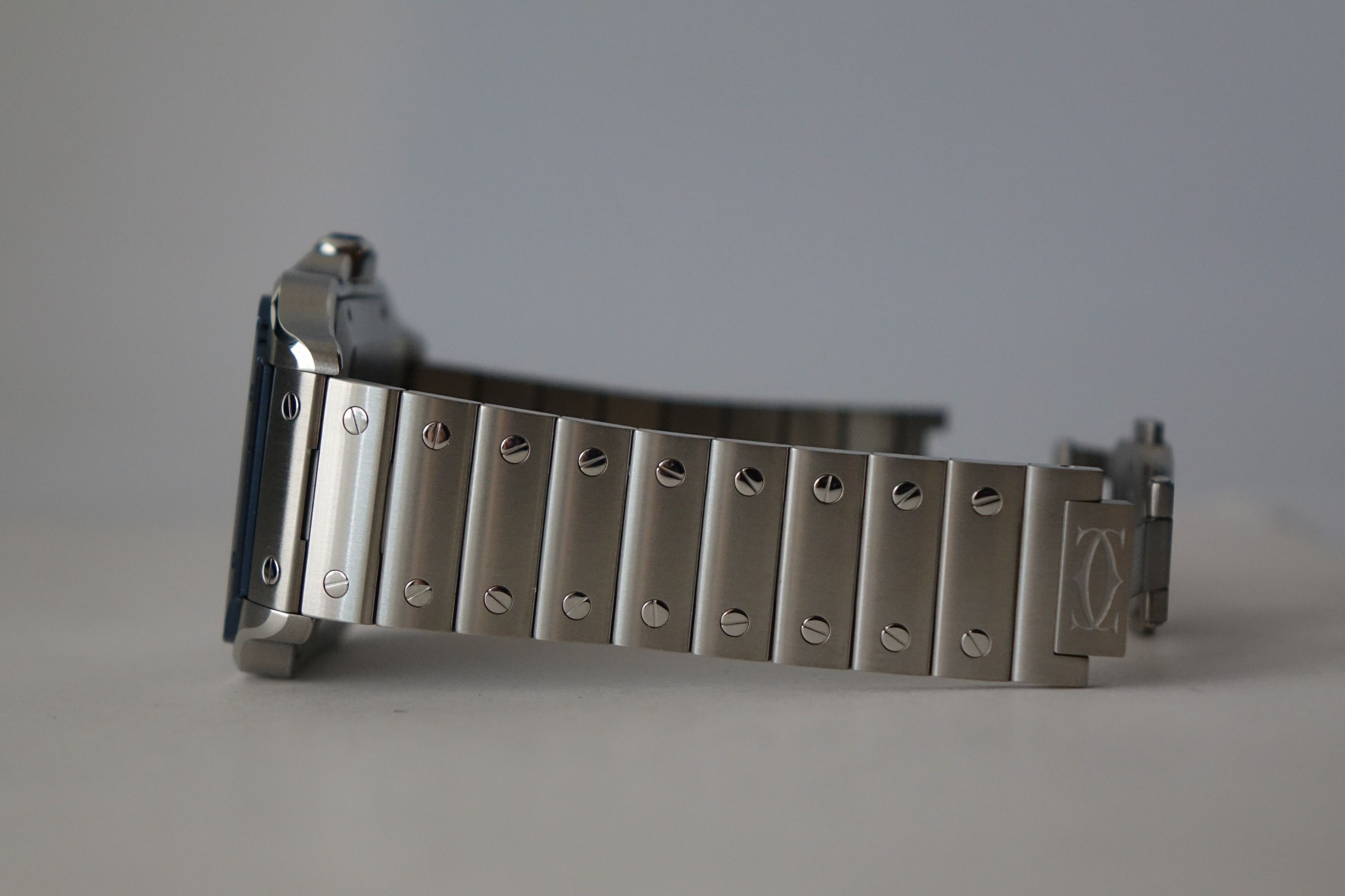 Cartier Santos Large Steel PVD Bezel WSSA0047 full set, Luxury, Watches ...