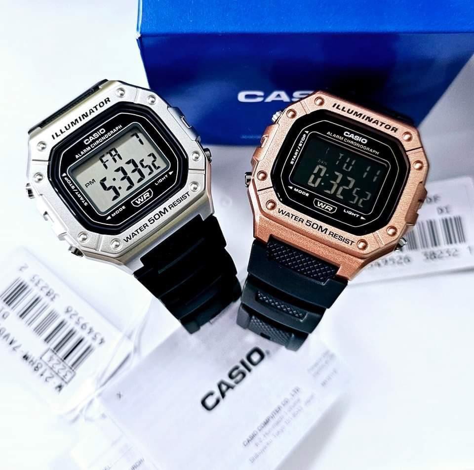 Casio Illuminator W218HM, Women's Fashion, Watches & Accessories ...