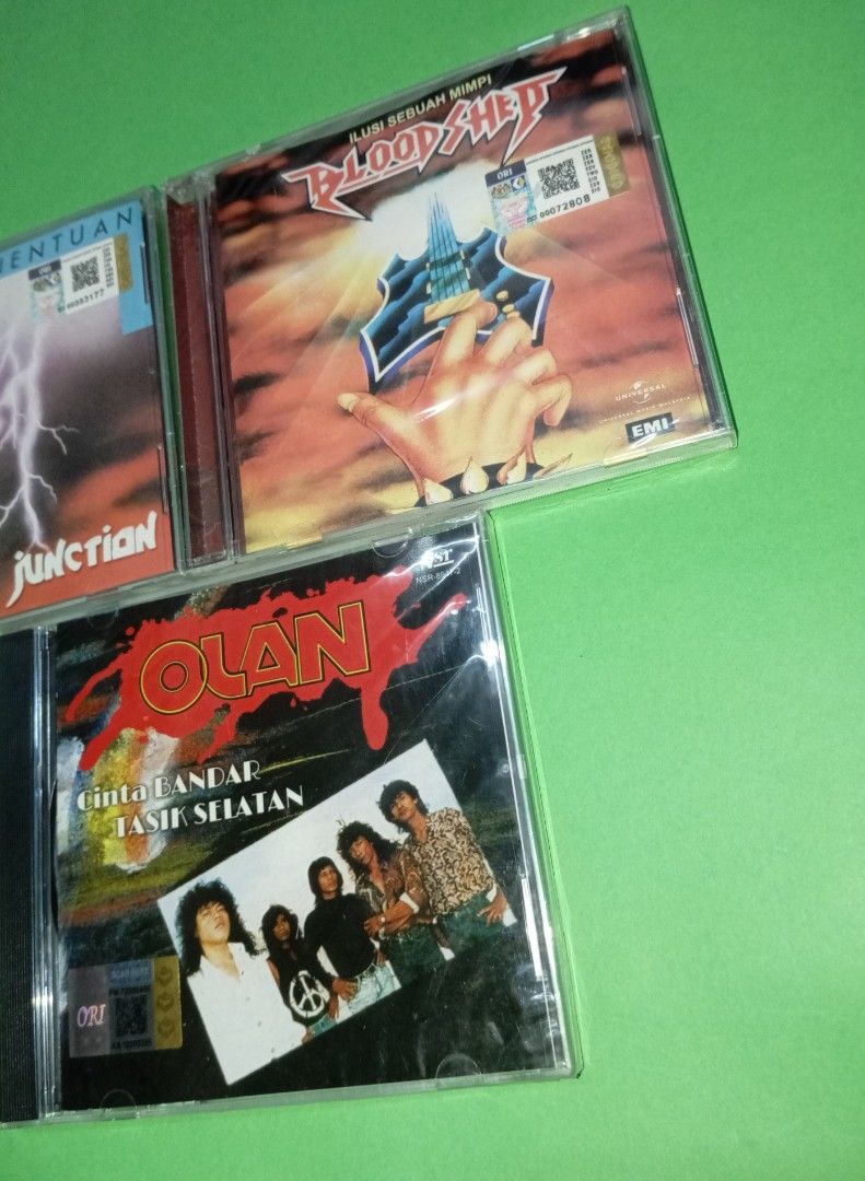 CD OLAN, JUNCTION ALBUM (2015, REISSUE) MALAY HARD ROCK 1980S ROCK ...