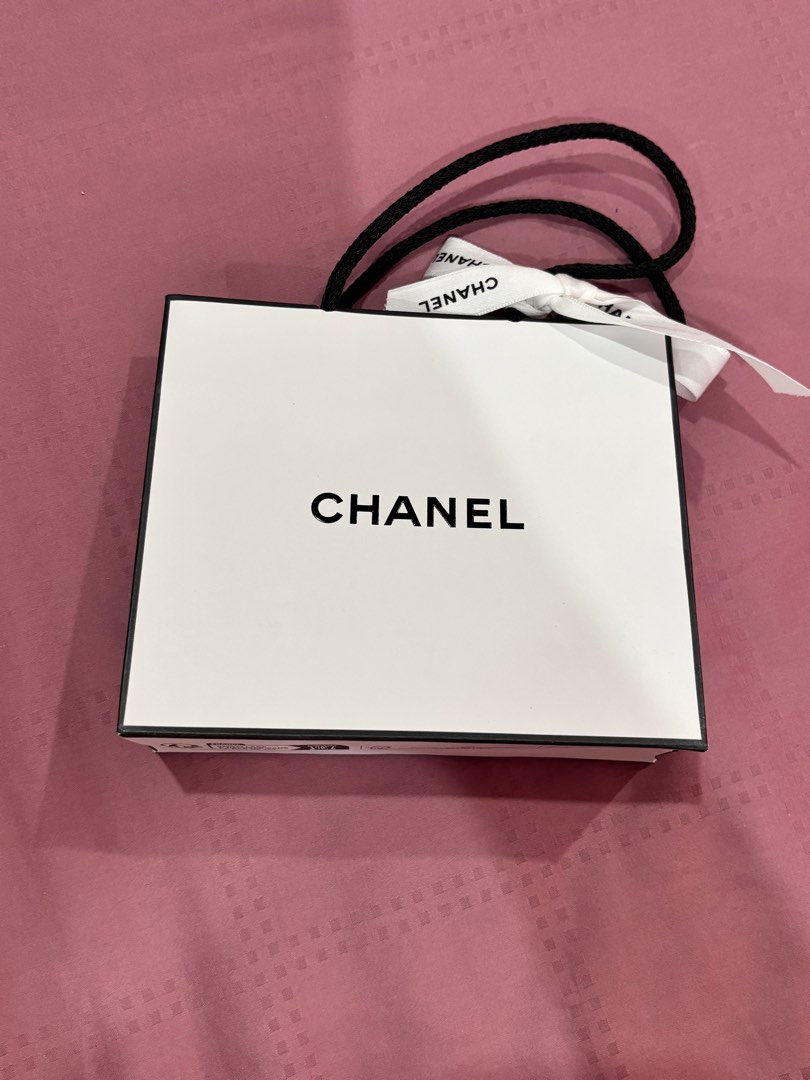 Chanel paper bag, Luxury, Bags & Wallets on Carousell