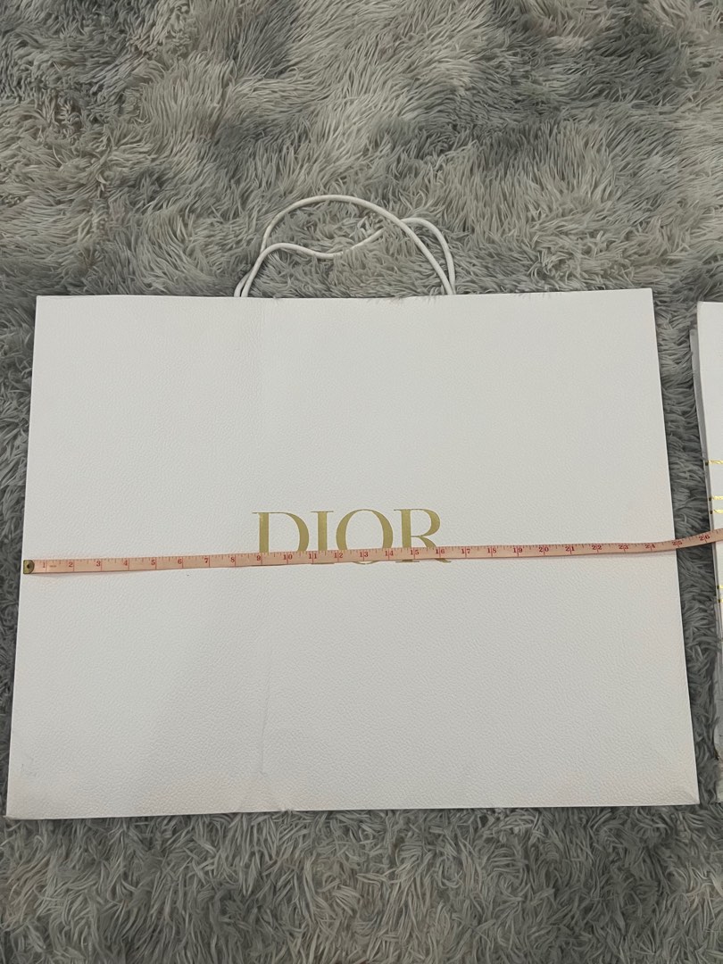 Christian Dior XL Paper Bag, Luxury, Accessories on Carousell