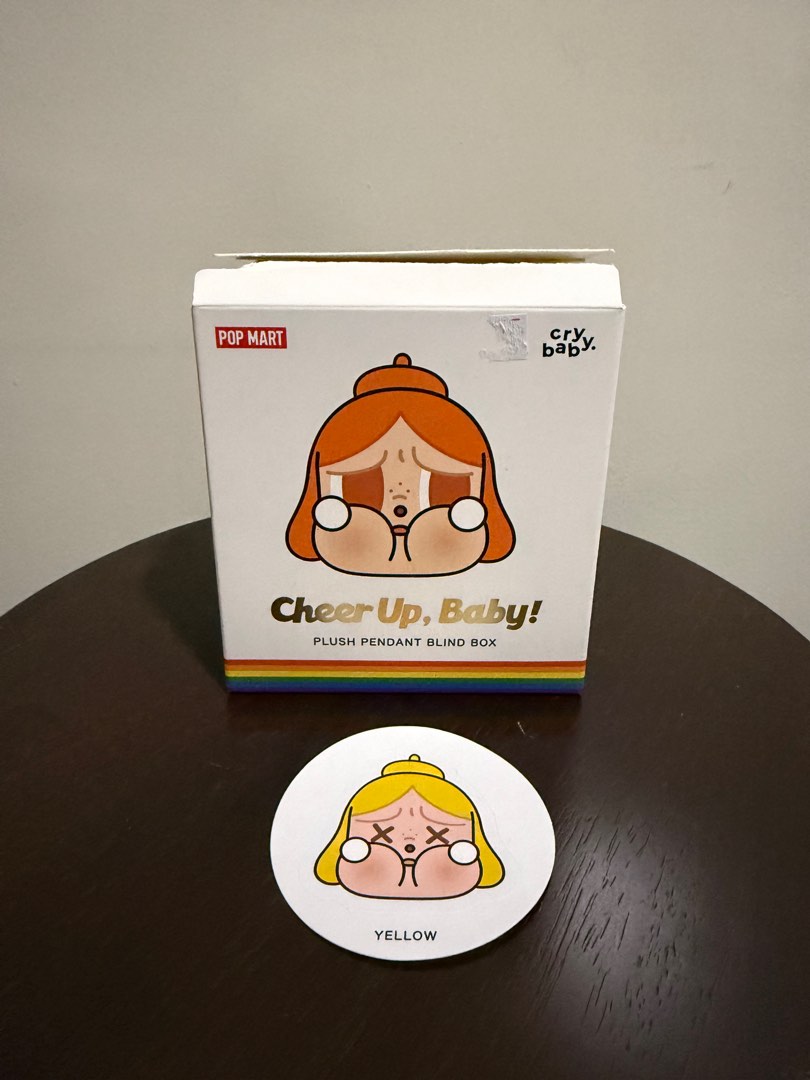 Crybaby Cheer Up Baby - Yellow, Hobbies & Toys, Toys & Games on Carousell