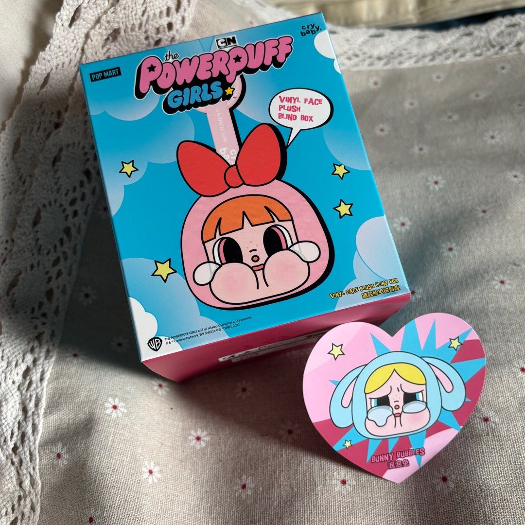 Crybaby PPG Vinyl Face Plush Bunny Bubbles, Hobbies & Toys, Toys ...