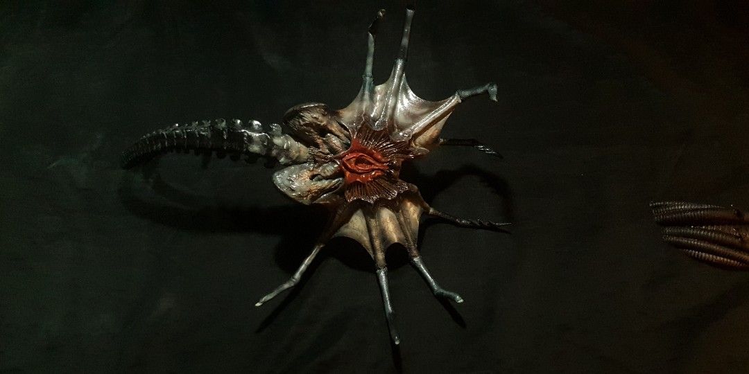 CUSTOM 1/2 SCALE ALIEN QUEEN FACEHUGGER MAQUETTE NOT SIDESHOW, Hobbies ...