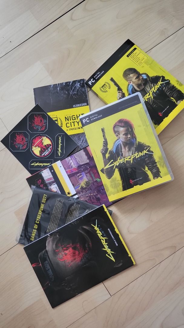 Cyberpunk 2077 PC Std. Ed. (NO GAME. JUST PHYSICAL ITEMS), Hobbies ...