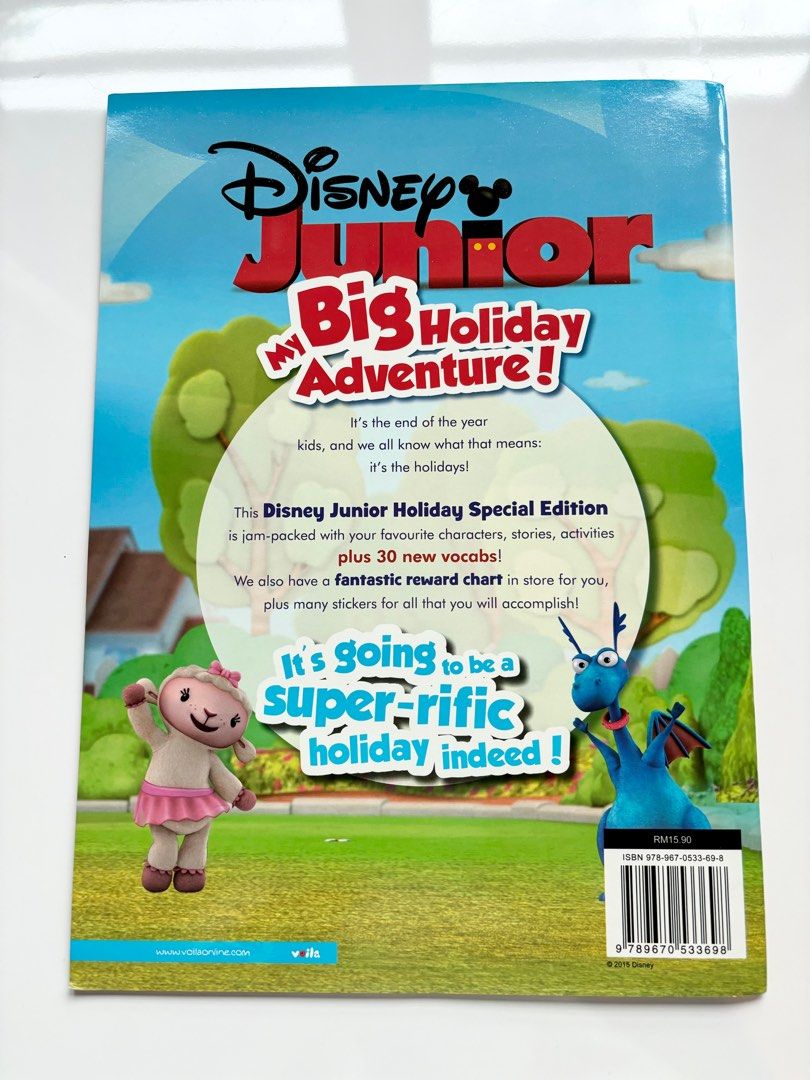 Disney Junior BIG Holiday Adventure Activity Book, Hobbies & Toys, Books & Magazines, Textbooks ...