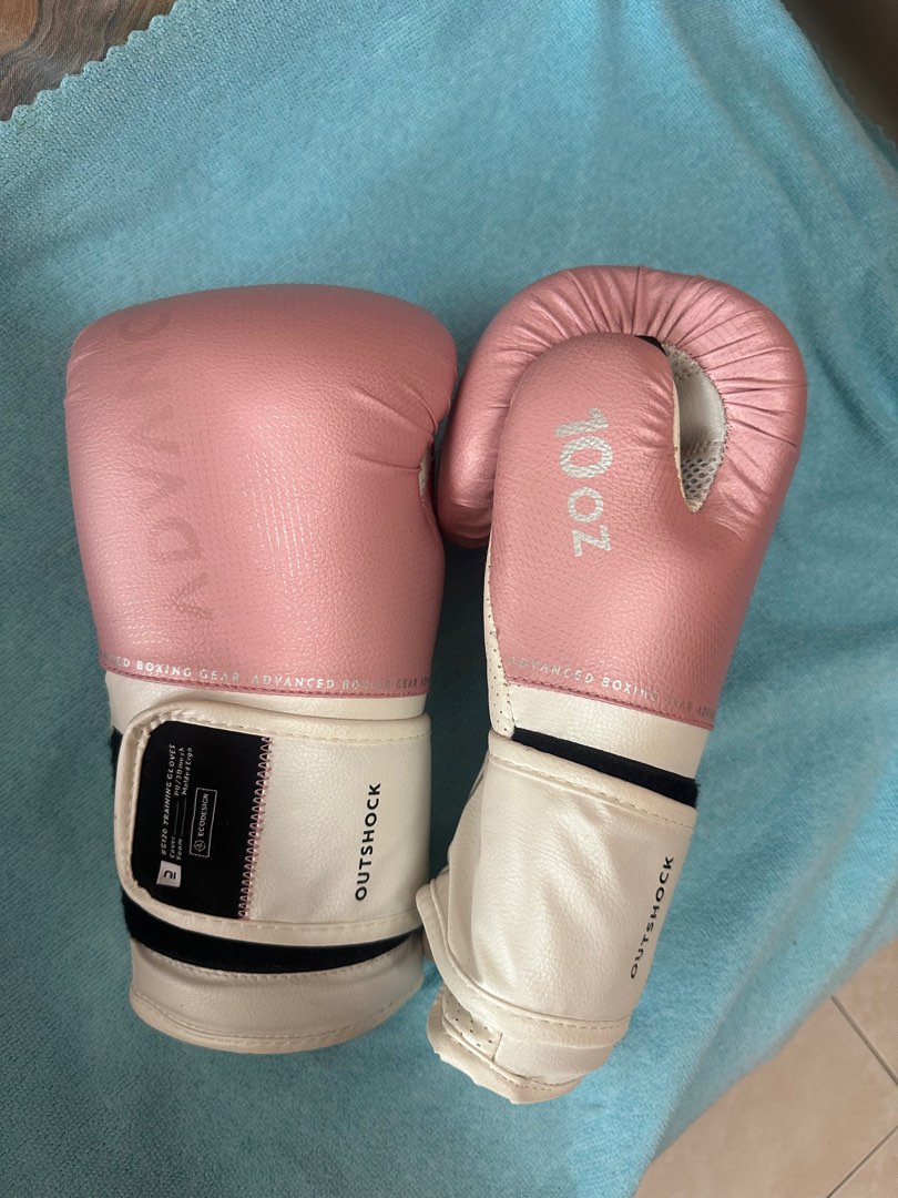 Ergonomic Boxing Gloves 120 - Pink, Sports Equipment, Other Sports ...