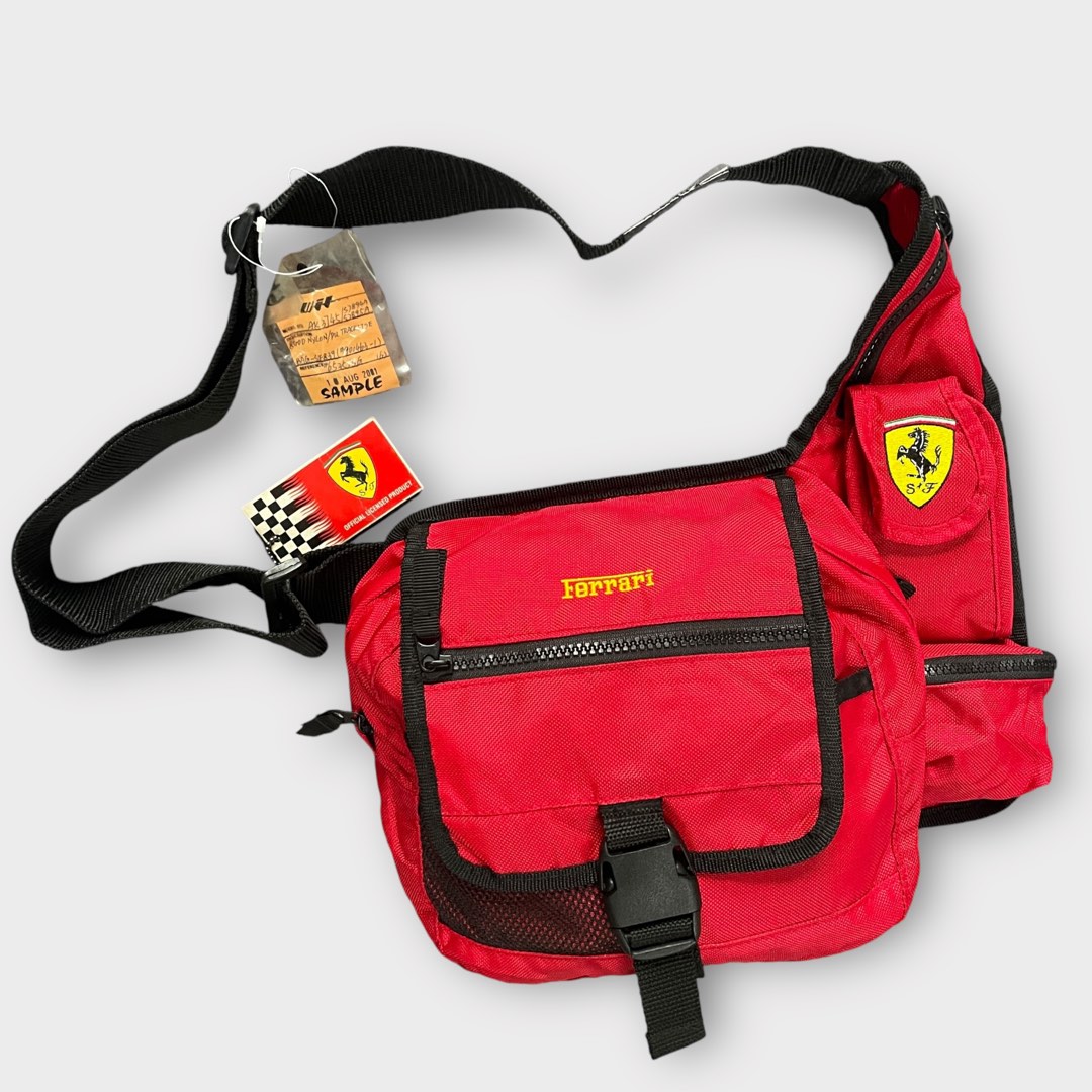 Ferrari - Vintage - 2001 Sample Sling Crossbody Bag, Men's Fashion ...