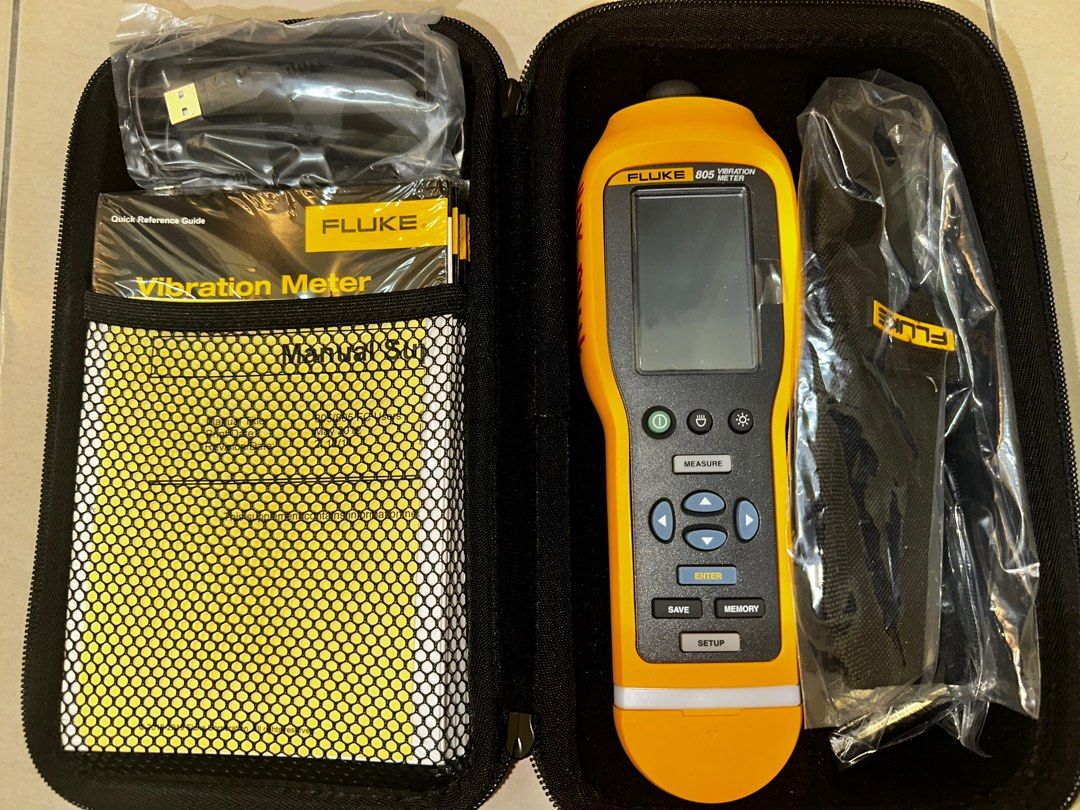 Fluke 805 FC Vibration Meter Tester, TV & Home Appliances, Electrical ...
