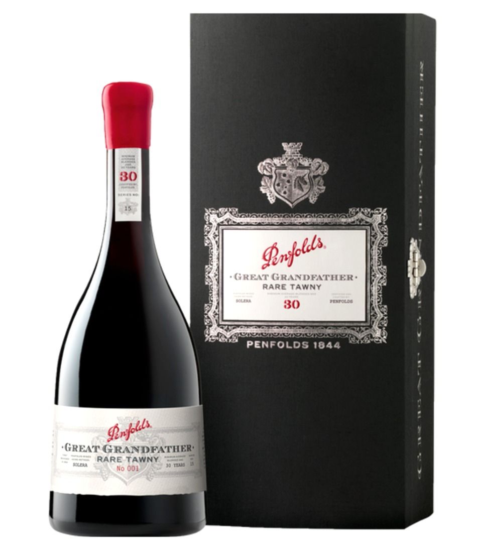 Free delivery! Penfolds Great Grandfather 30 Years Rare Tawny Port Wine ...
