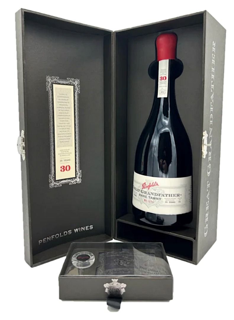 Free delivery! Penfolds Great Grandfather 30 Years Rare Tawny Port Wine ...