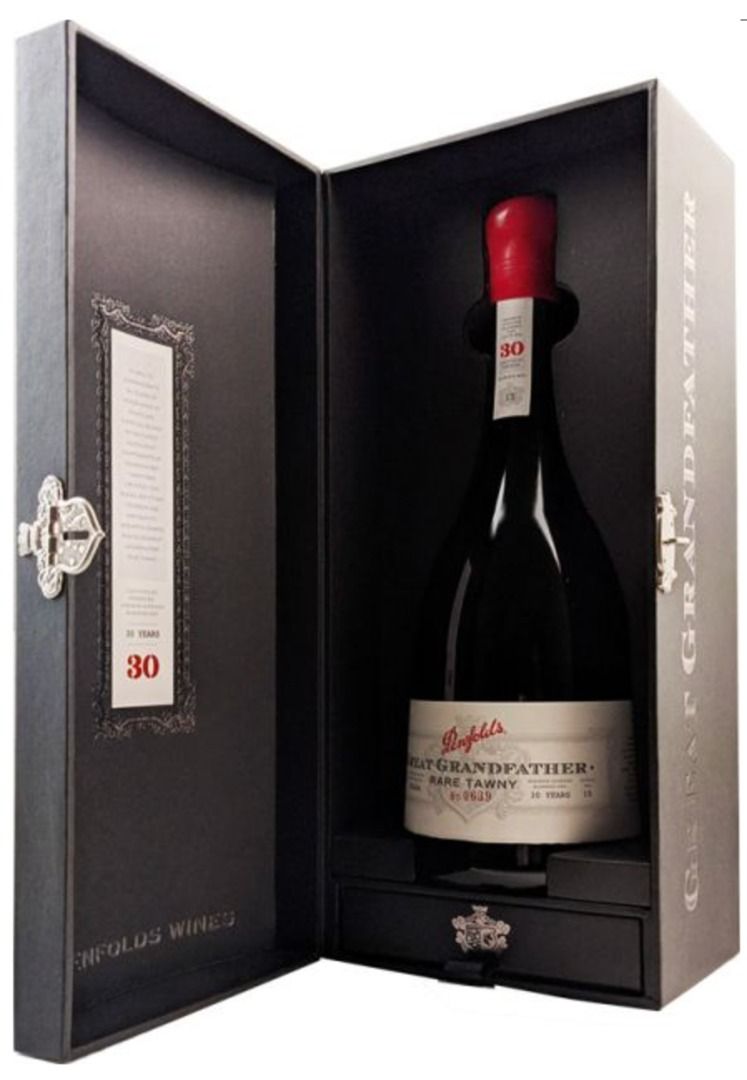 Free delivery! Penfolds Great Grandfather 30 Years Rare Tawny Port Wine ...