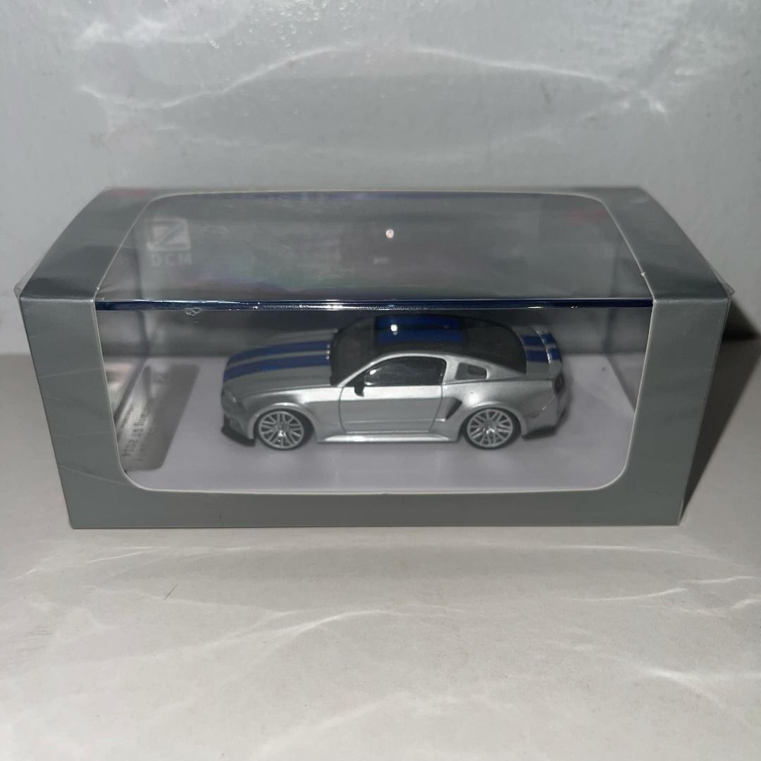 GDO Hunter x DCM 1/64 Scale 2014 Mustang GT NFS Silver Blue Die-cast Car, Hobbies & Toys, Toys ...