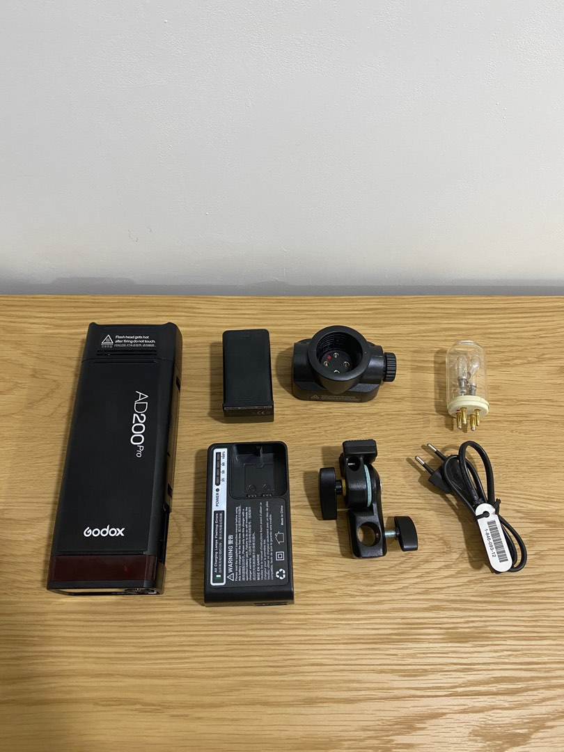 GODOX AD200pro fullset, Photography, Photography Accessories, Lighting ...