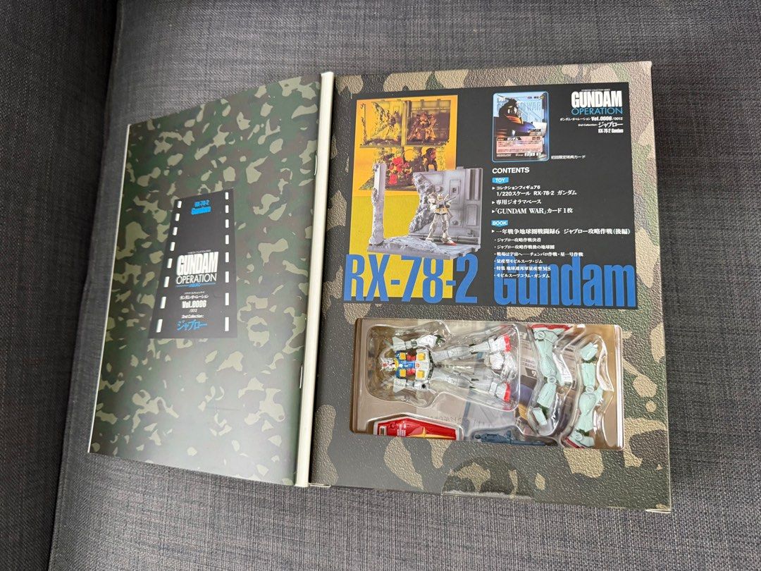 (GP190) Gundam Operation Jaburo RX 78-2 Collection 6, Hobbies & Toys ...