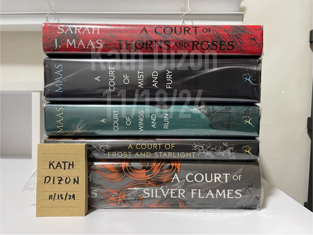 [HB] ACOTAR Set (Original Cover) by Sarah J. Maas, Hobbies & Toys ...