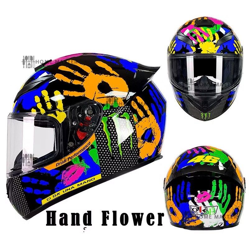 Helmet Full Face Helmet Topi Keledar Motosikal Racing, Everything Else ...