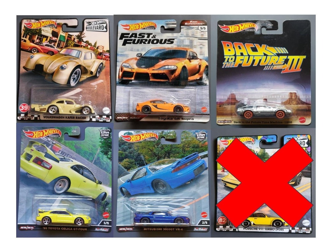 Hot Wheels Premium Boulevard Kafer Racer, Fast & Furious Fast ...