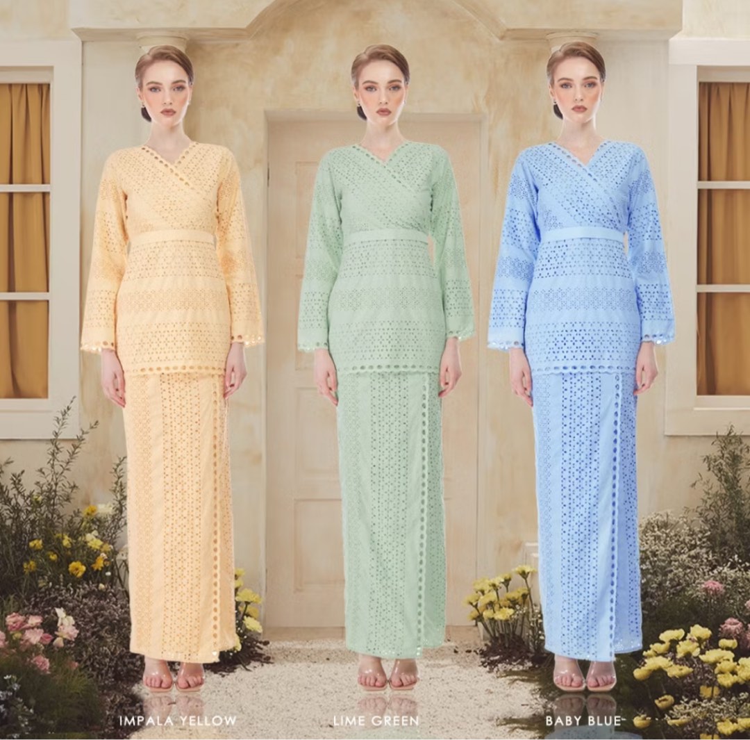 Jannahnoe (baby blue) Rm99 inc post, Women's Fashion, Muslimah Fashion ...