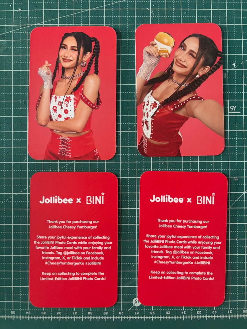 Jollibee x BINI - Sheena Photocard Set, Hobbies & Toys, Memorabilia ...