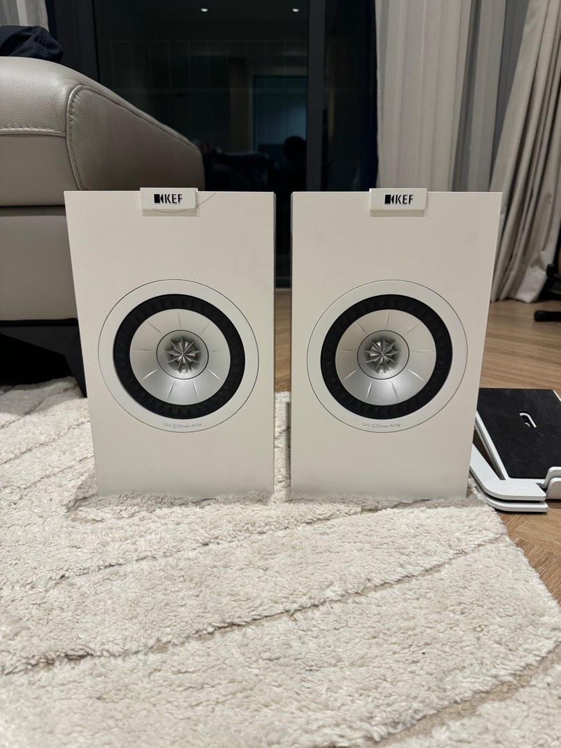 KEF Q150 Speakers w/ Stand & Grille, Audio, Soundbars, Speakers & Amplifiers on Carousell