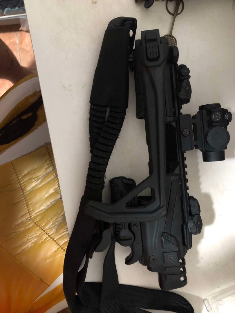 KPOS SCOUT ADVANCE GLOCK 17/19 w/ vector optics red dot, Sports Equipment, Other Sports ...