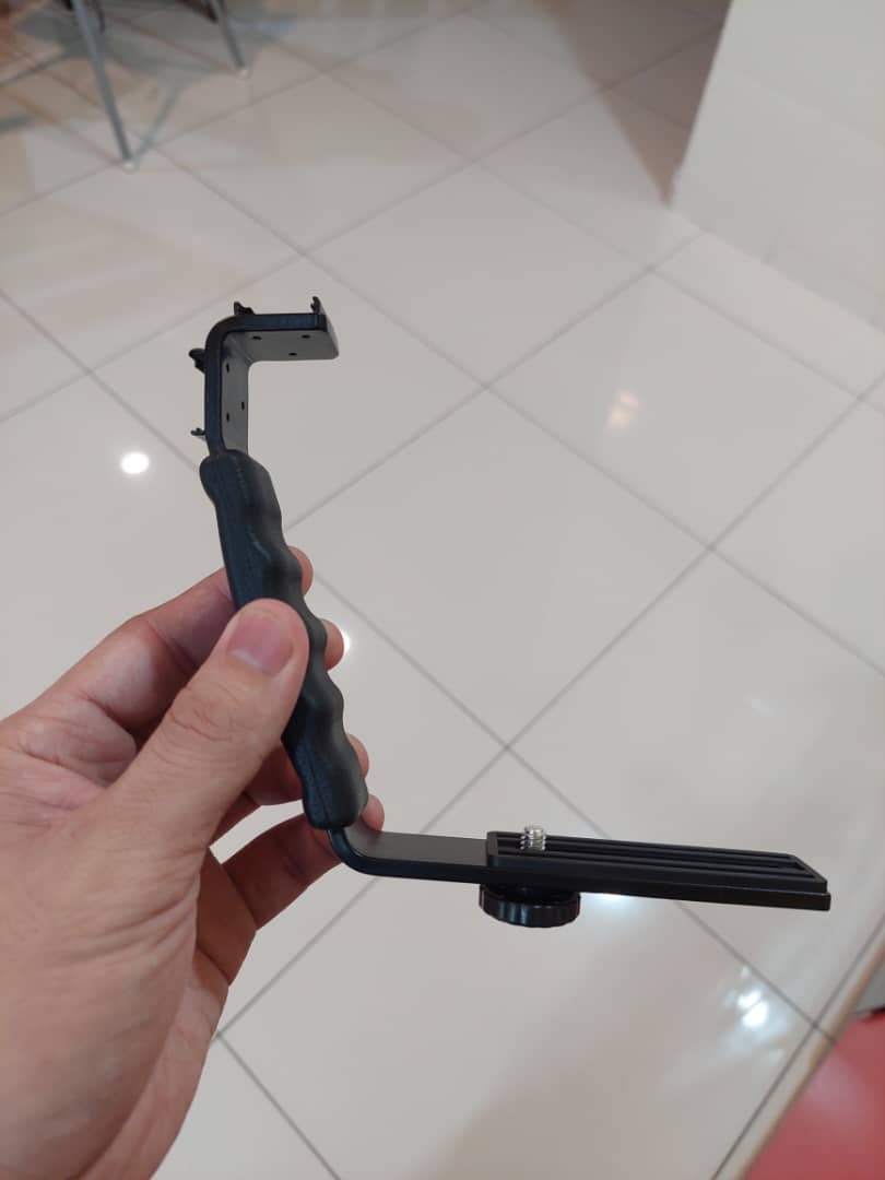 L Shape Bracket Mounting for Gimbal DSLR Camera Stabilizer Accessories ...