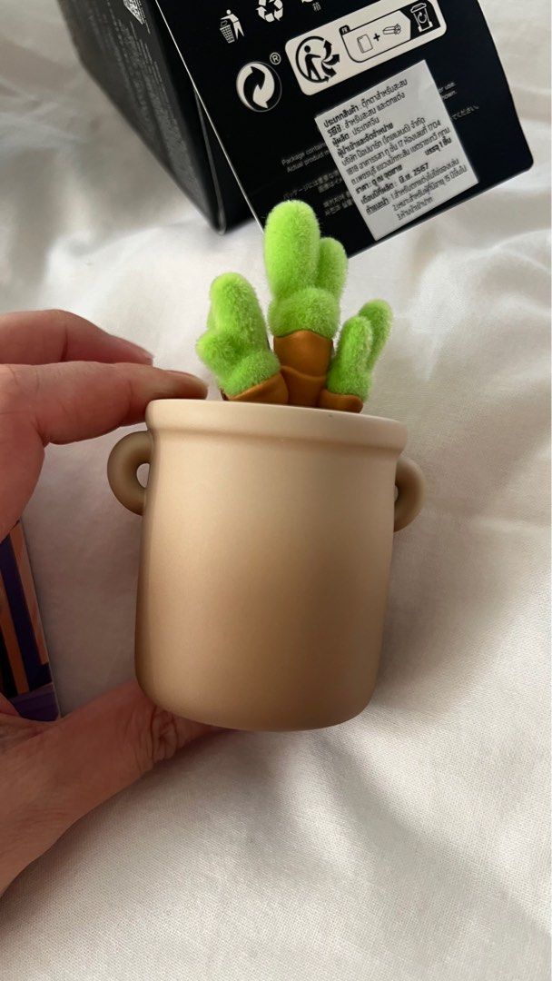 Labubu Almost Hidden Flower Pot, Hobbies & Toys, Toys & Games on Carousell