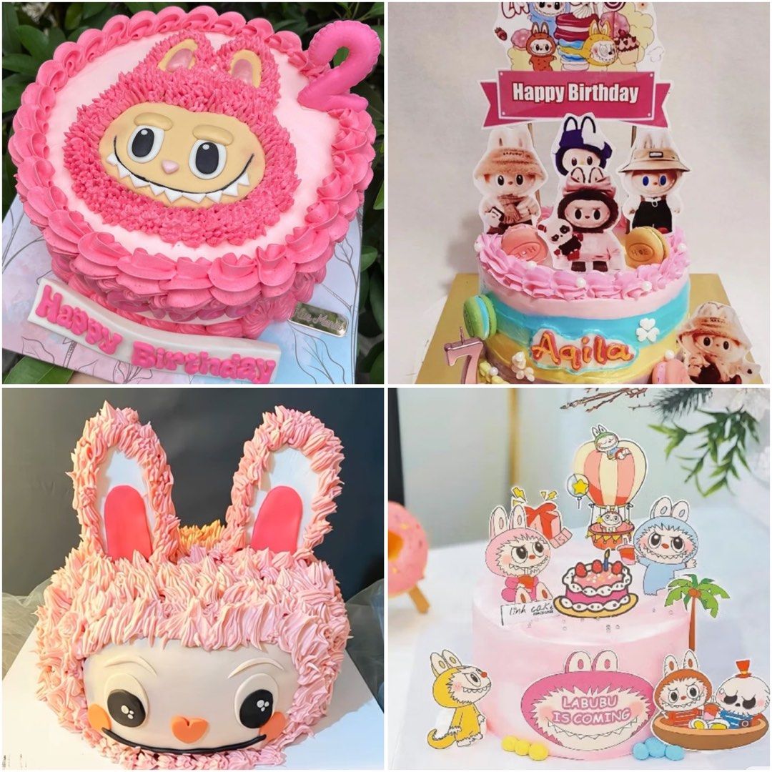 Labubu cake/ Labubu birthday cake, Food & Drinks, Homemade Bakes on ...