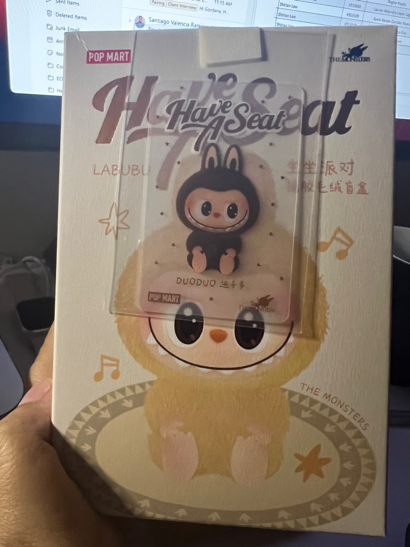 LABUBU HAVE A SEAT SECRET DUODUO, Hobbies & Toys, Toys & Games on Carousell