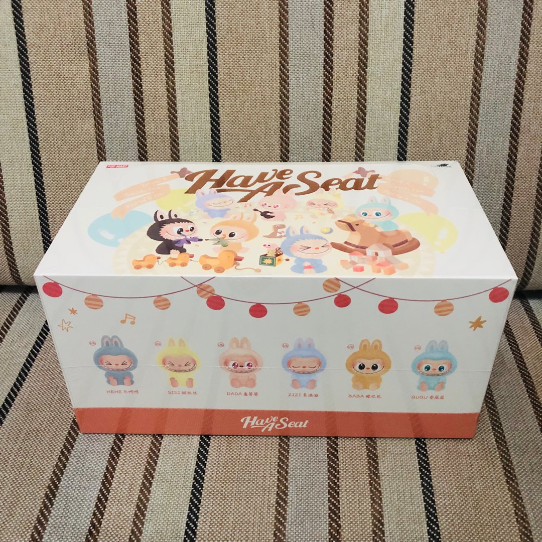 Labubu Have A Seat V2 Whole Set, Hobbies & Toys, Toys & Games on Carousell