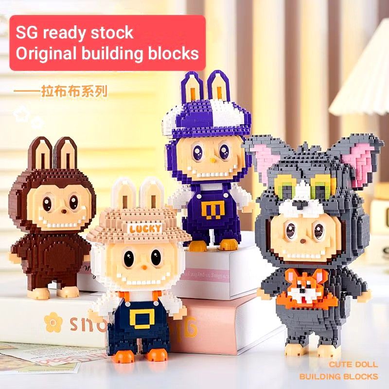 Labubu lego | labubu toys 30cm can do recording, Hobbies & Toys, Toys ...