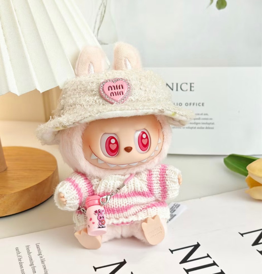 Labubu Miu Miu Clothes, Hobbies & Toys, Toys & Games on Carousell