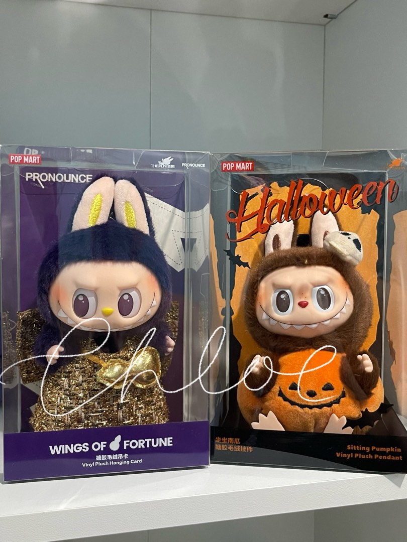 Labubu Pronounce and Hallobubu Set, Hobbies & Toys, Toys & Games on ...