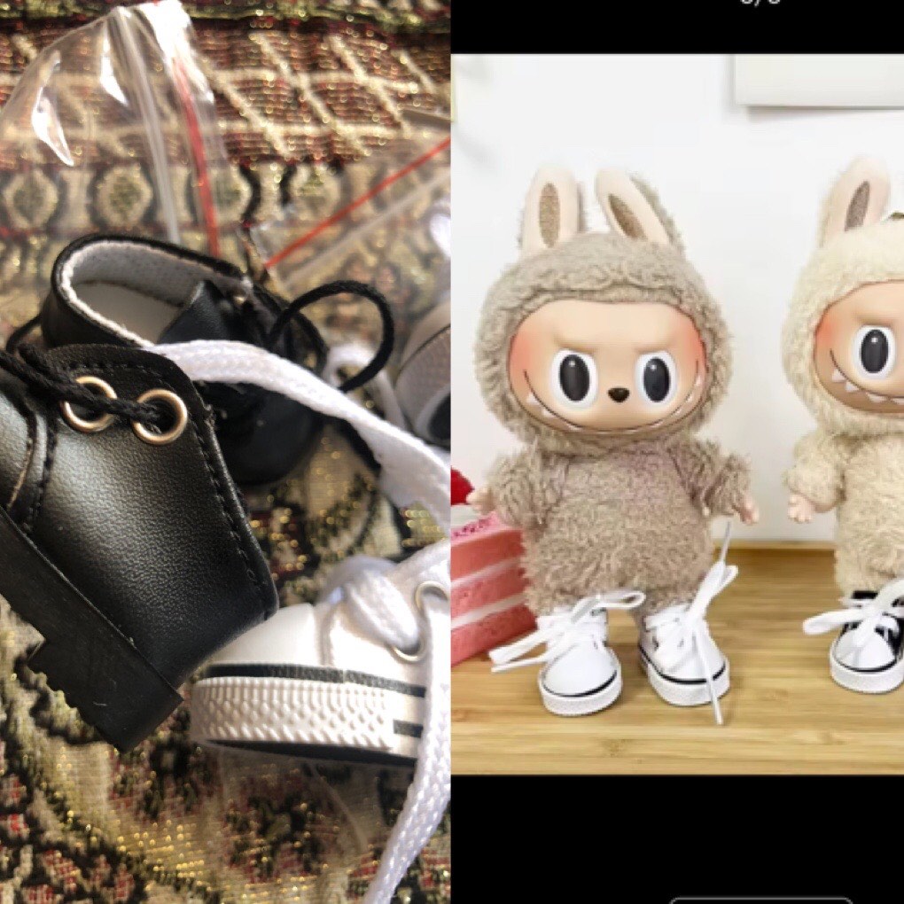Labubu shoes, Hobbies & Toys, Toys & Games on Carousell