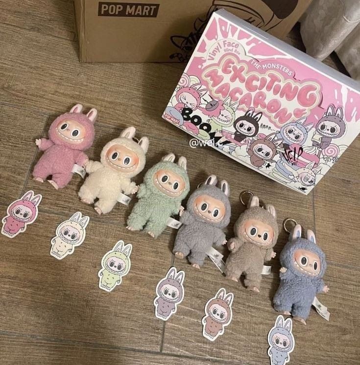 Labubu V1 Macaron (Sea Salt Coconut, Sesame Bean), Hobbies & Toys, Toys ...