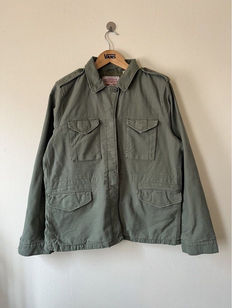 Levi's Army Jacket 4 Pocket, Men's Fashion, Coats, Jackets and ...