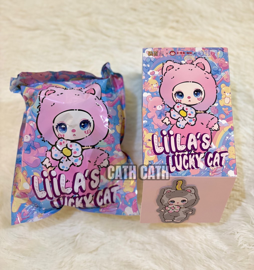 Liila's Lucky Cat (Galactic Mist - Gray) 100%Authentic, Hobbies & Toys ...