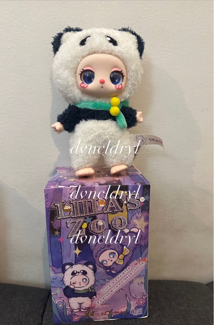 Lila Animal Zoo Panda, Hobbies & Toys, Toys & Games on Carousell