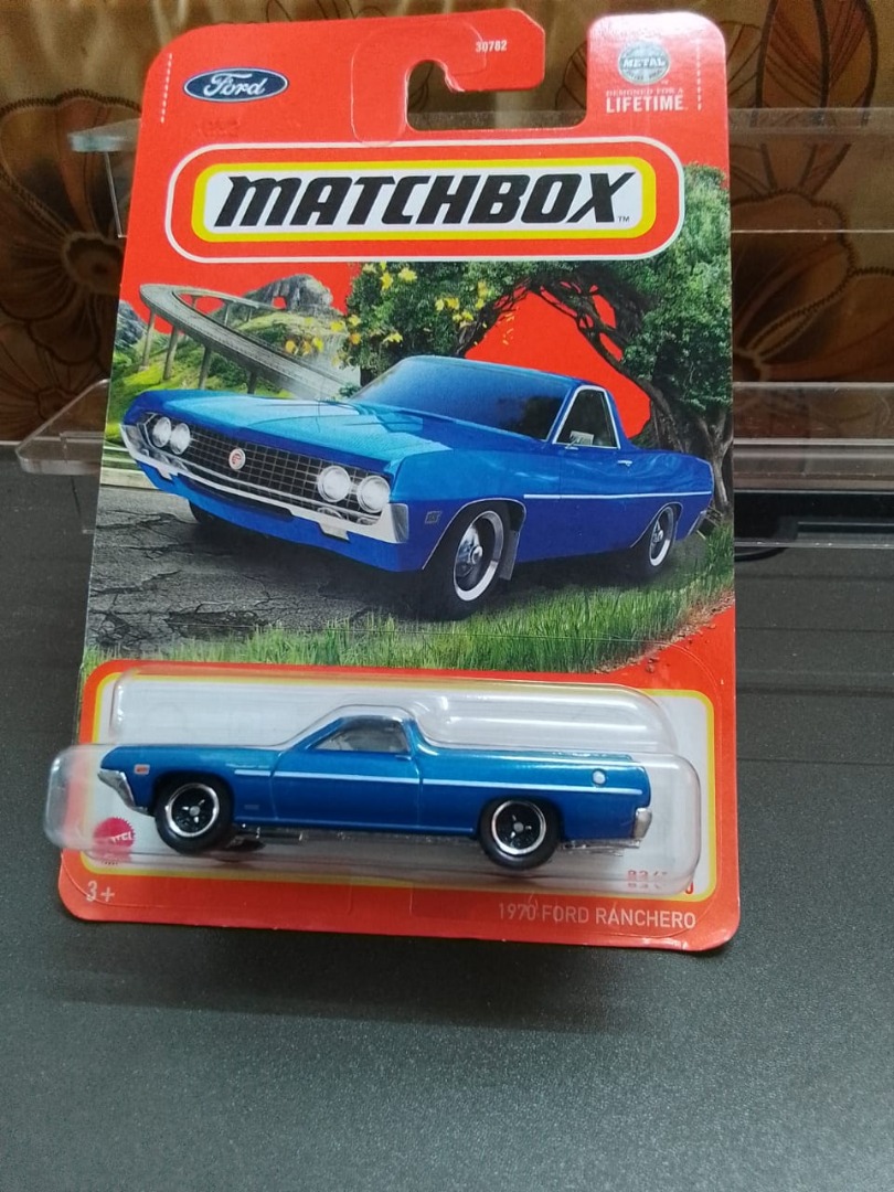 MATCHBOX 1970 FORD RANCHERO BLUE #83/100 MAINLINE, Hobbies & Toys, Toys ...