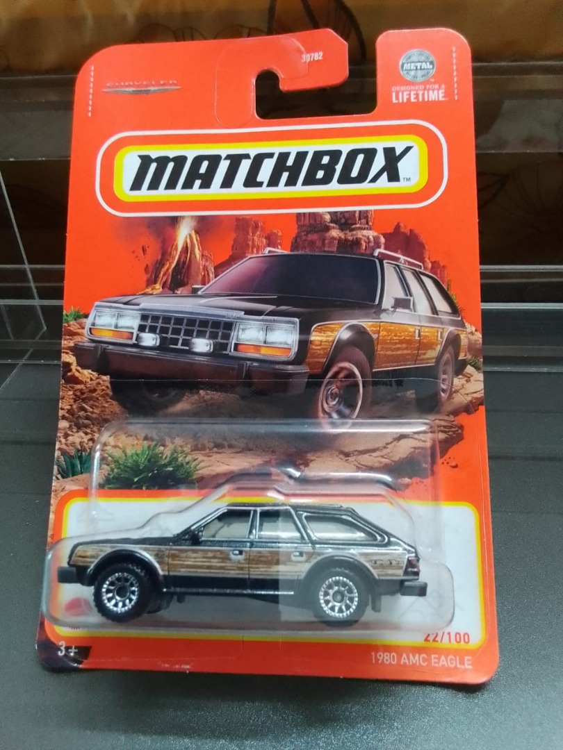 MATCHBOX 1980 AMC EAGLE BLACK #22/100 MAINLINE, Hobbies & Toys, Toys ...