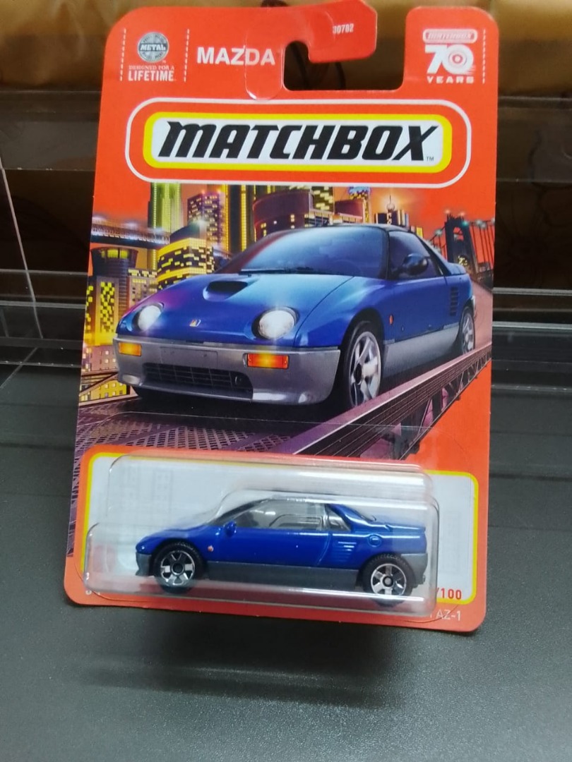 MATCHBOX 1992 MAZDA AUTOZAM AZ-1 BLUE #24/100 MAINLINE, Hobbies & Toys ...