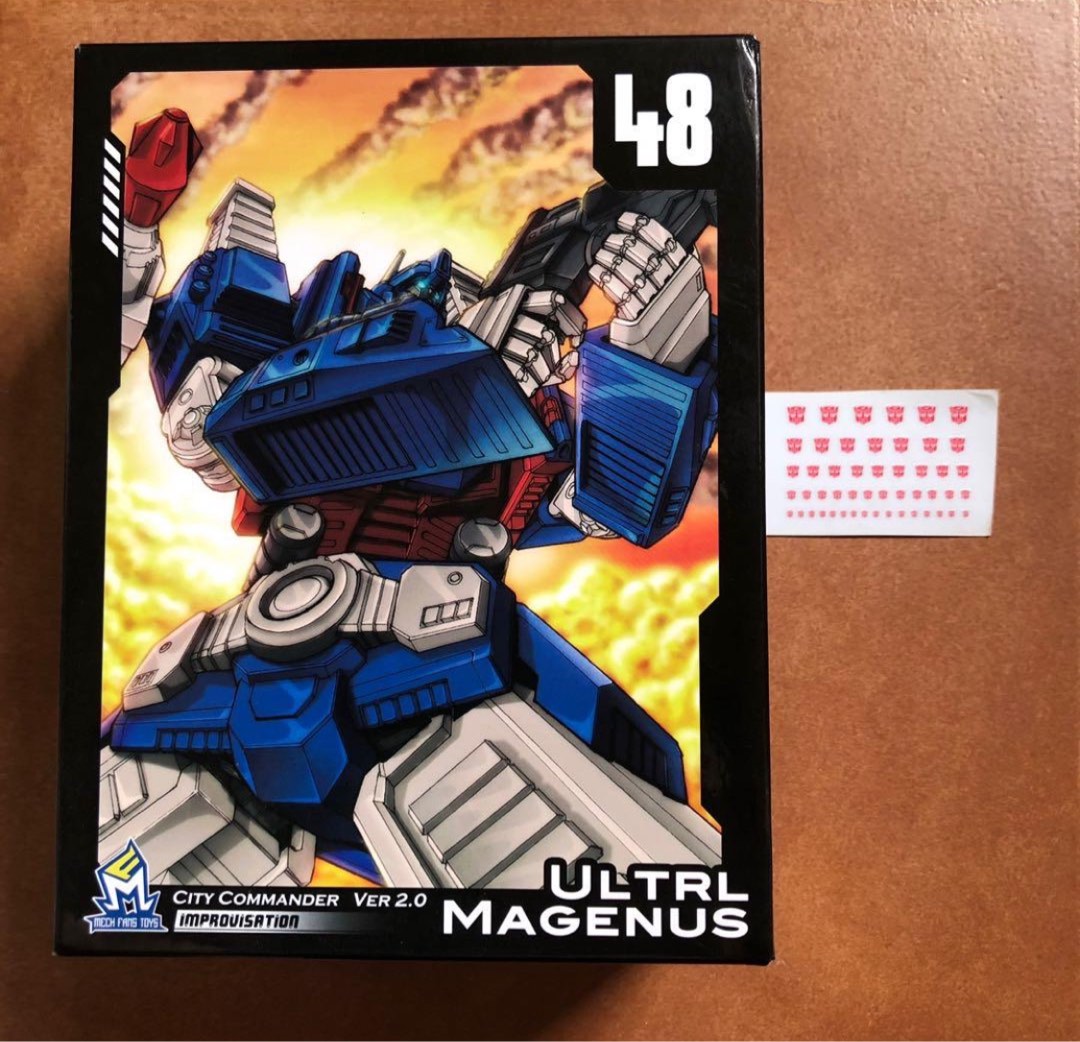 Transformers - MFT MF48 Ultra Magnus Transformation UM City O Commander ...