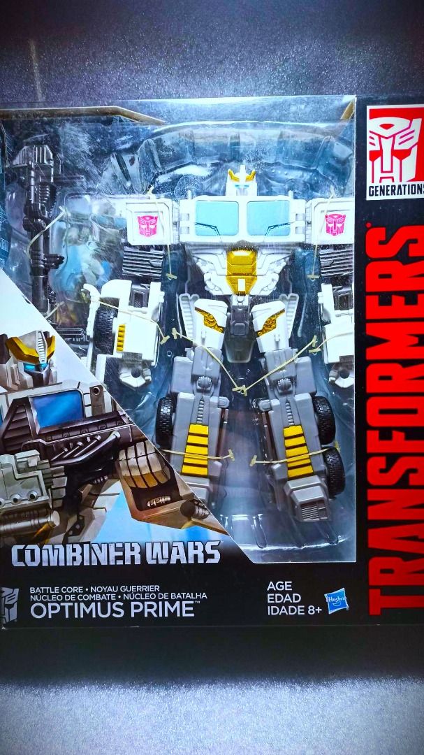 MISB CW BATTLE CORE OPTIMUS PRIME Voyager Class Hasbro Autobot ...