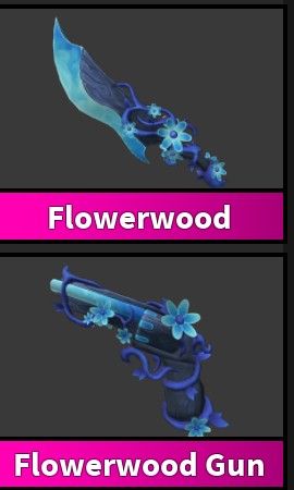 MM2 FLOWERWOOD SET!, Video Gaming, Video Games, Others on Carousell
