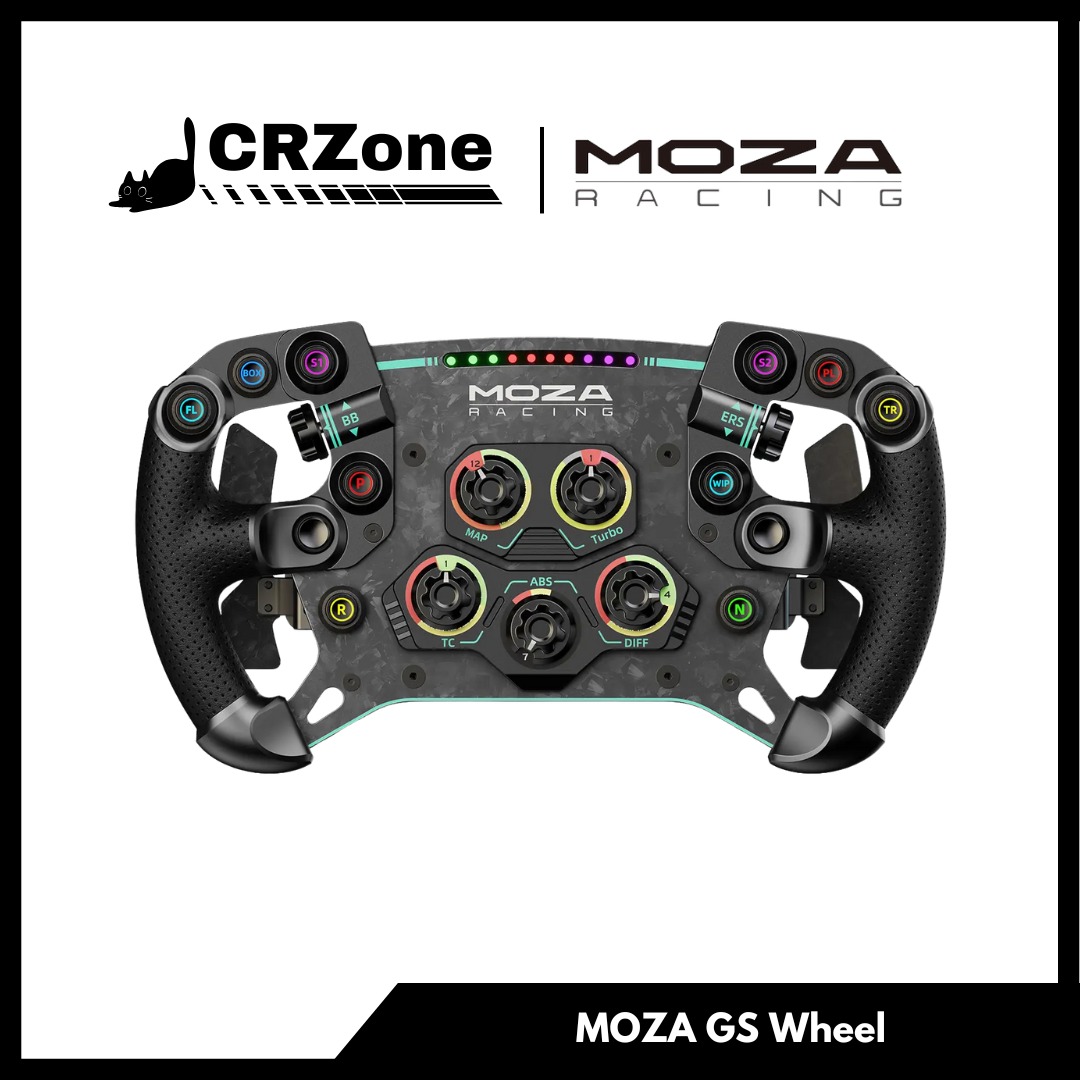 MOZA GS Steering Wheels, Video Gaming, Gaming Accessories, Controllers ...