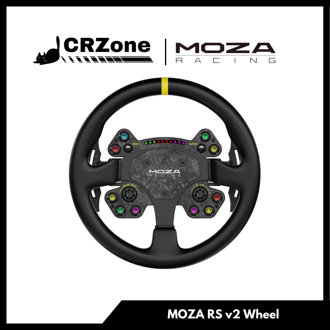 MOZA RS v2 Steering Wheels, Video Gaming, Gaming Accessories ...
