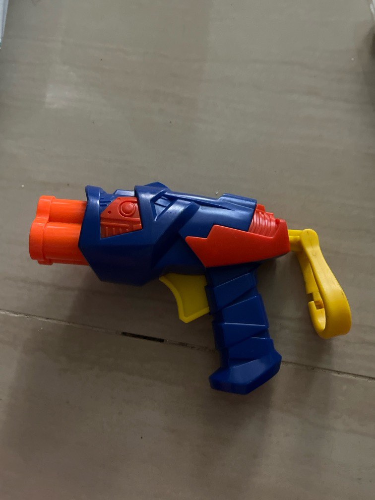 nerf blue and orange small gun, Hobbies & Toys, Toys & Games on Carousell